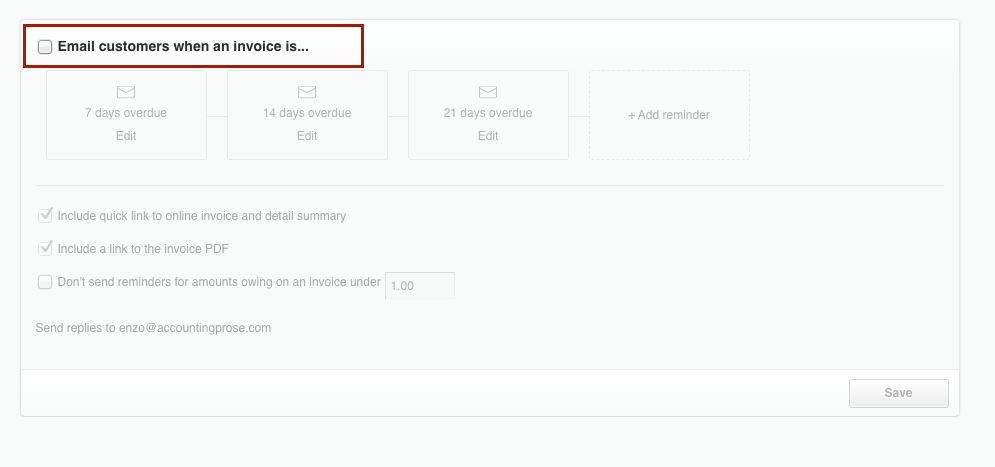 Never Miss a Payment with Xero's Automatic Invoice Reminders